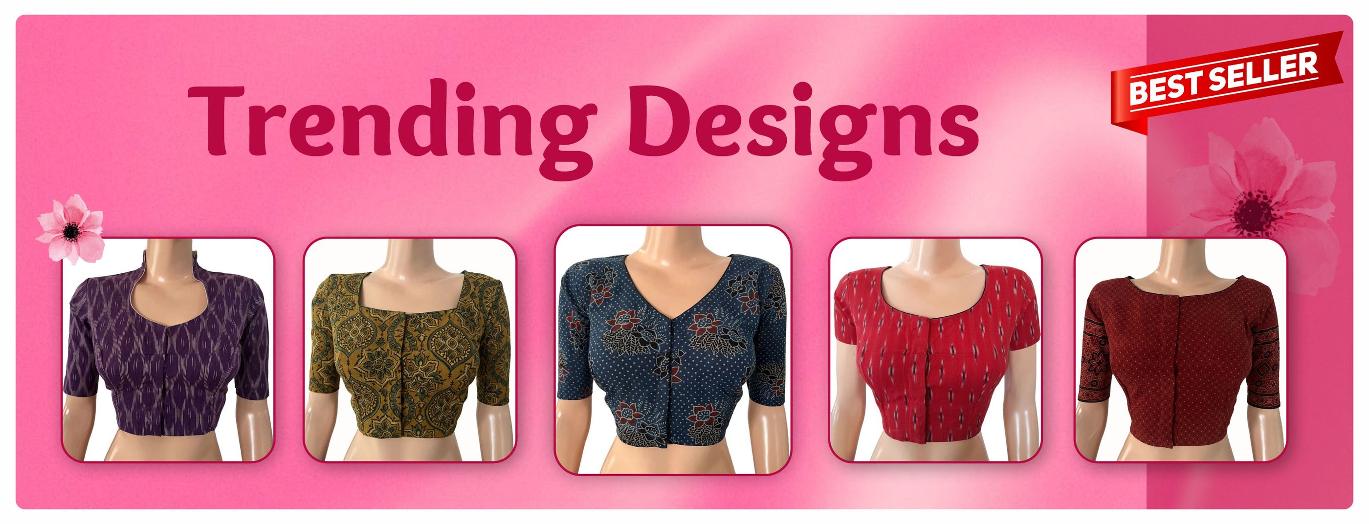 India's best No. 1 Cotton Blouses Seller | Shop Now -Scarlet thread – Scarlet Thread