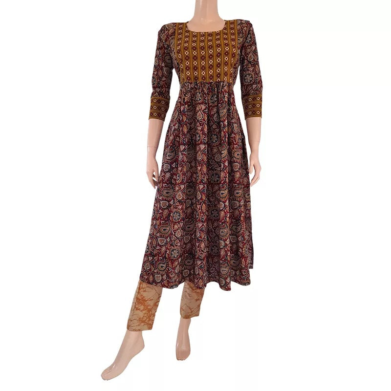 Kurtis - Cotton - Kalamkari – Scarlet Thread