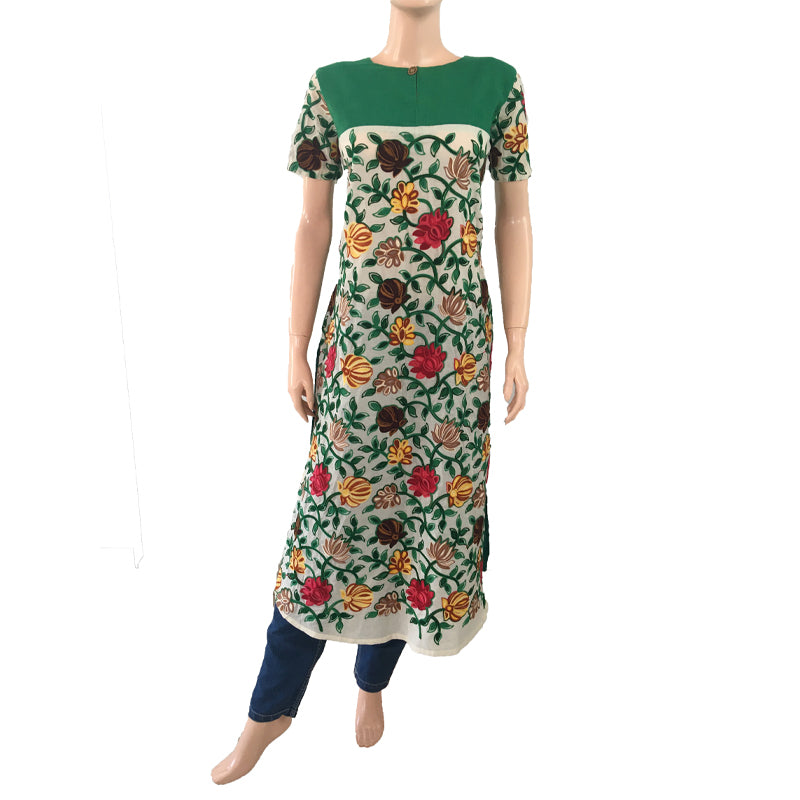 Kurtis - Cotton - Embroidered – Scarlet Thread